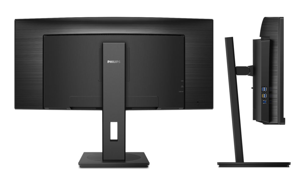 Philips 346B1C – monitor curbat cu docking USB-C pentru business