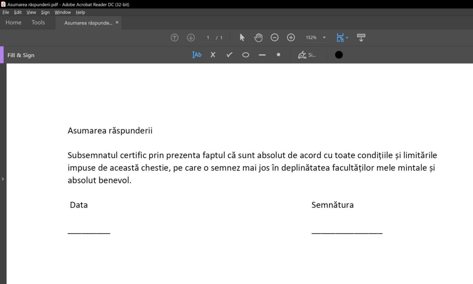 Cum să semnezi electronic un fișier PDF